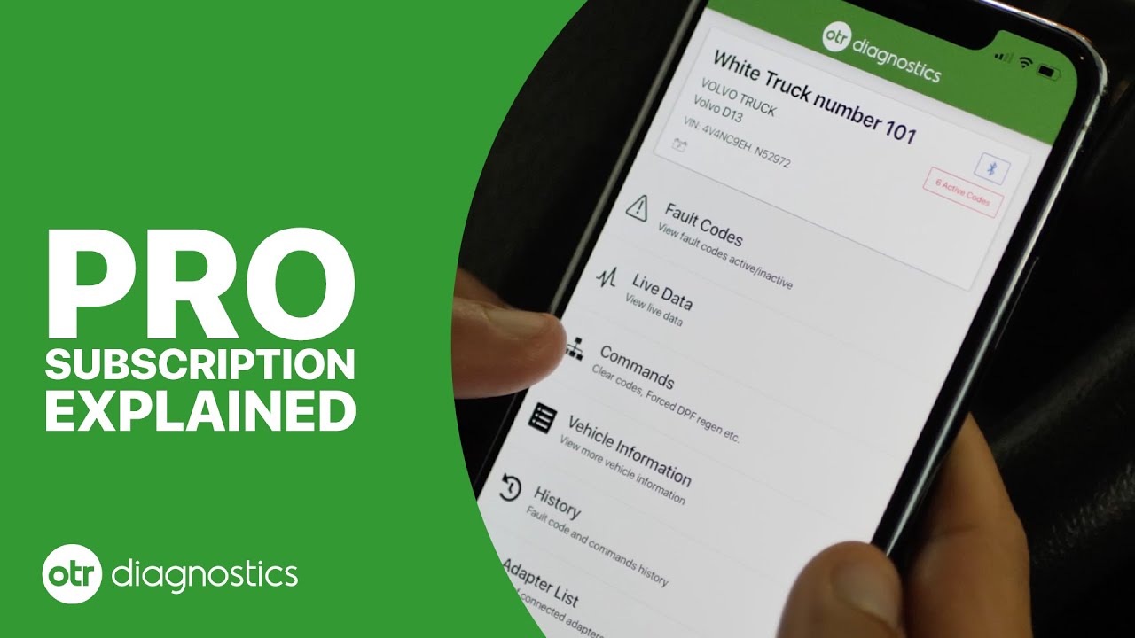 OTR Diagnostics Pro Subscription Explained | OTR Diagnostics - YouTube