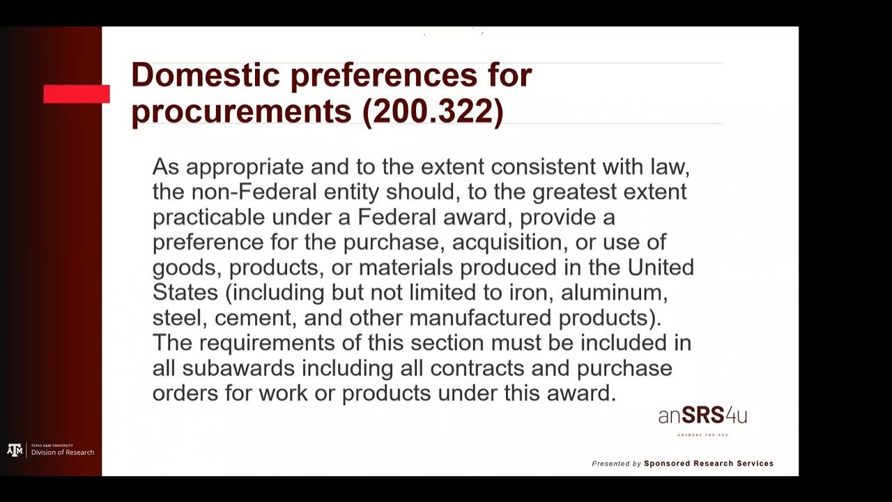 Session 30 Sponsored Research Procurement - YouTube