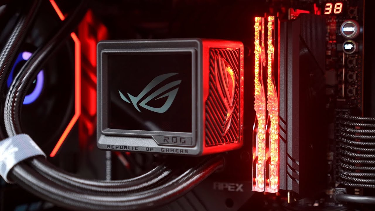 ROG dragon god 3 EXTREME water cooling out of the box. ROG water-cooled ...