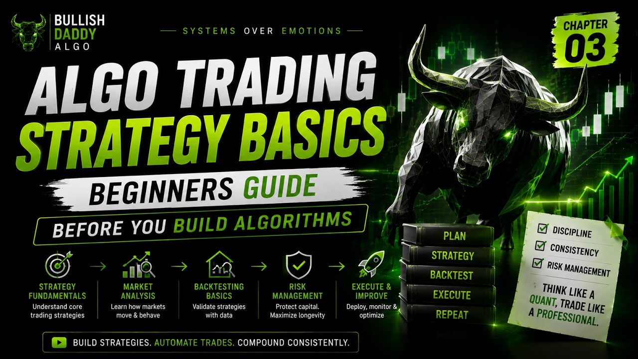 Algo Trading Strategy Basics | Beginners Guide Before You Build ...