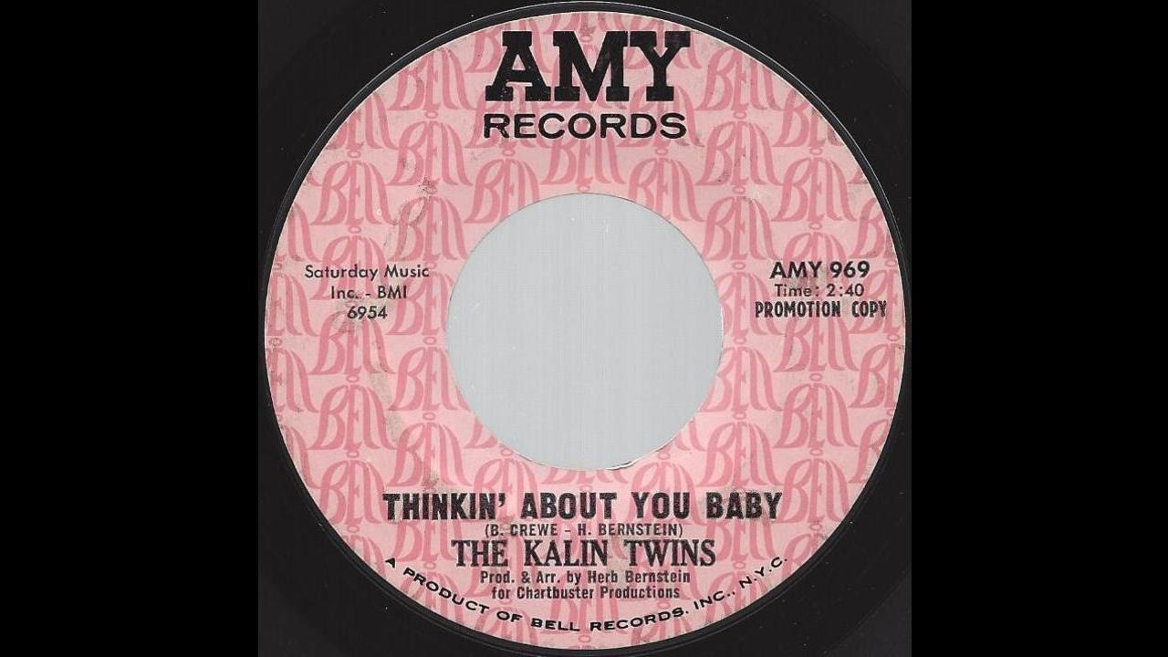 The Kalin Twins - Thinkin' About You Baby - '66 Teen Pop on Amy DJ ...