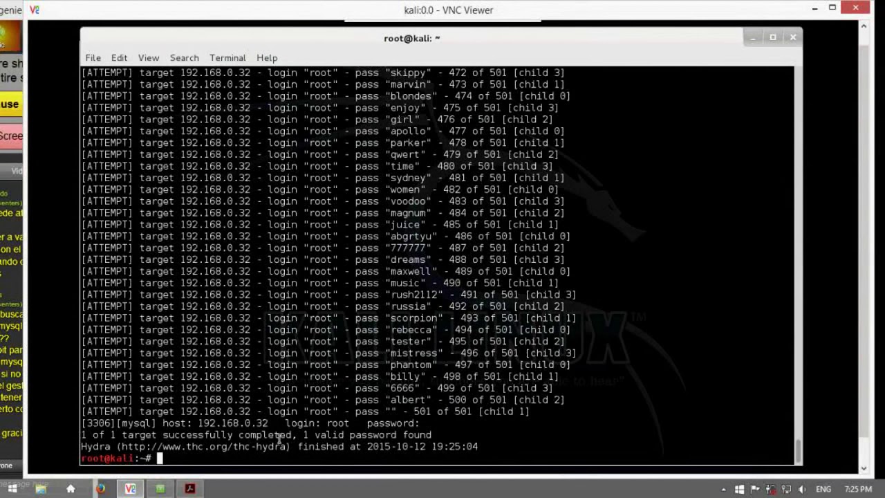 hydra sql - Ingeniería Social y Ataques a Bases de Datos - YouTube