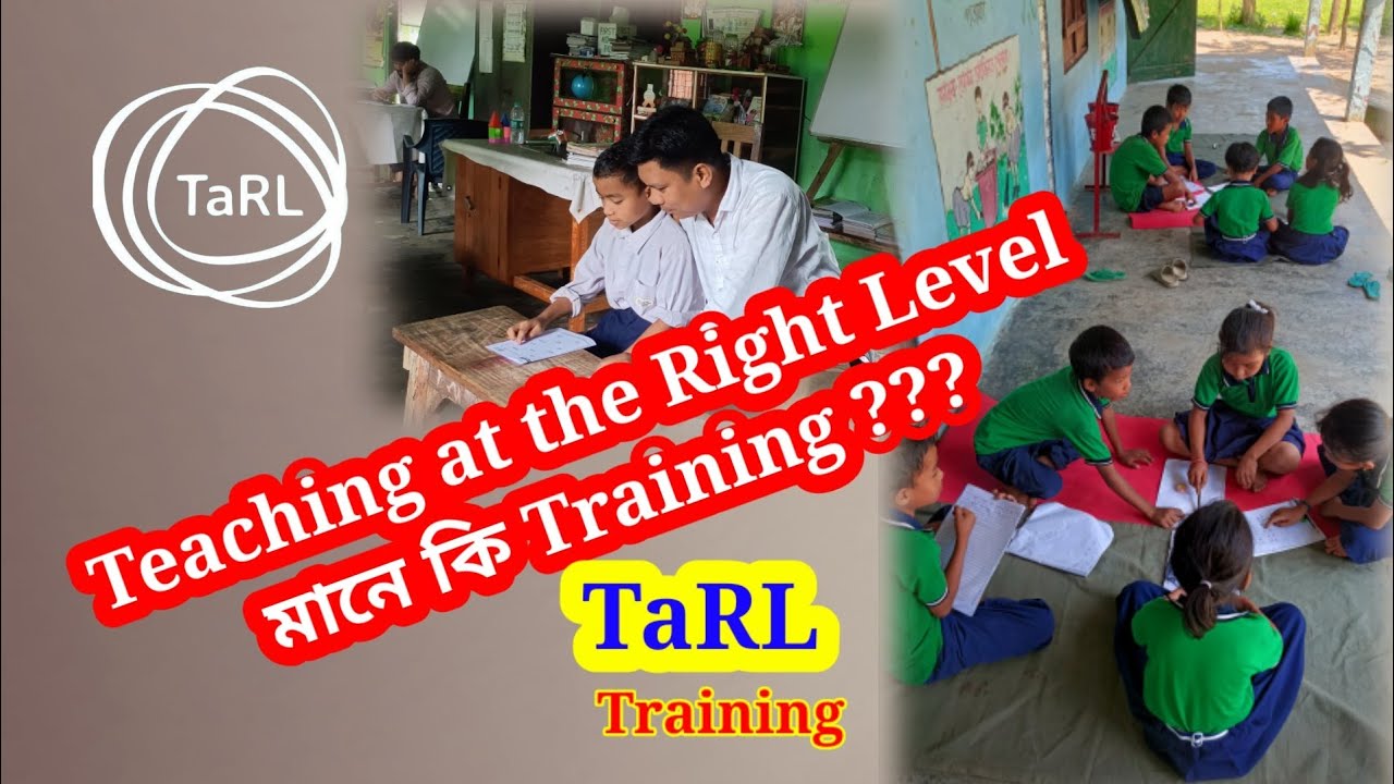 Teaching at The Right Level Training//TaRL #TaRLTraining #tarl #prathom ...