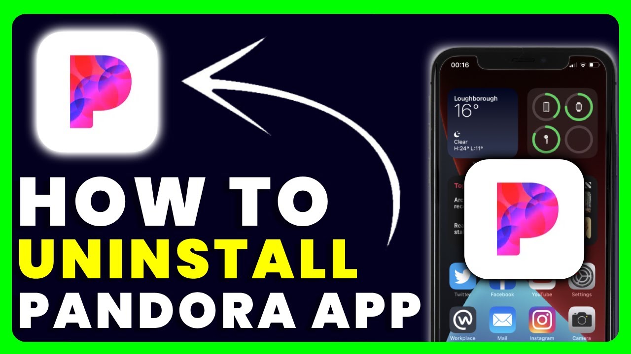 How to Uninstall Pandora App | How to Delete & Remove Pandora App - YouTube