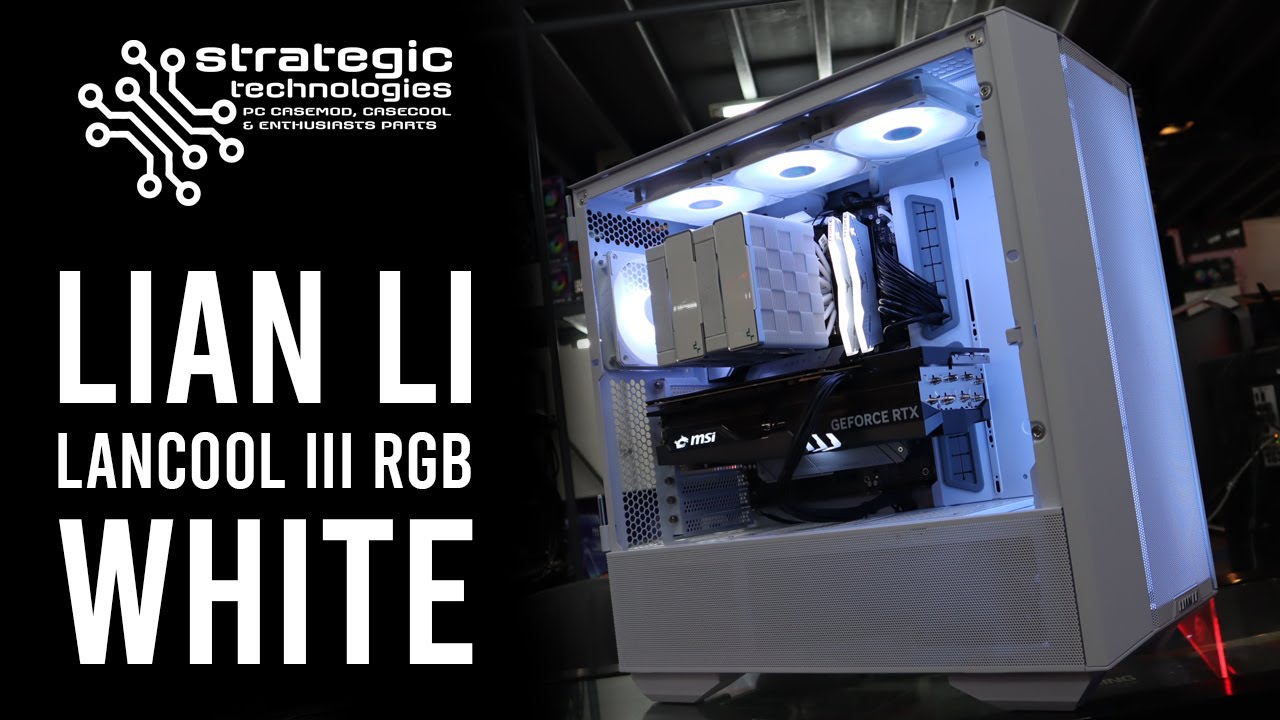 Lian Li Lancool III RGB White - Airflow Gaming PC build log in 2023 ...
