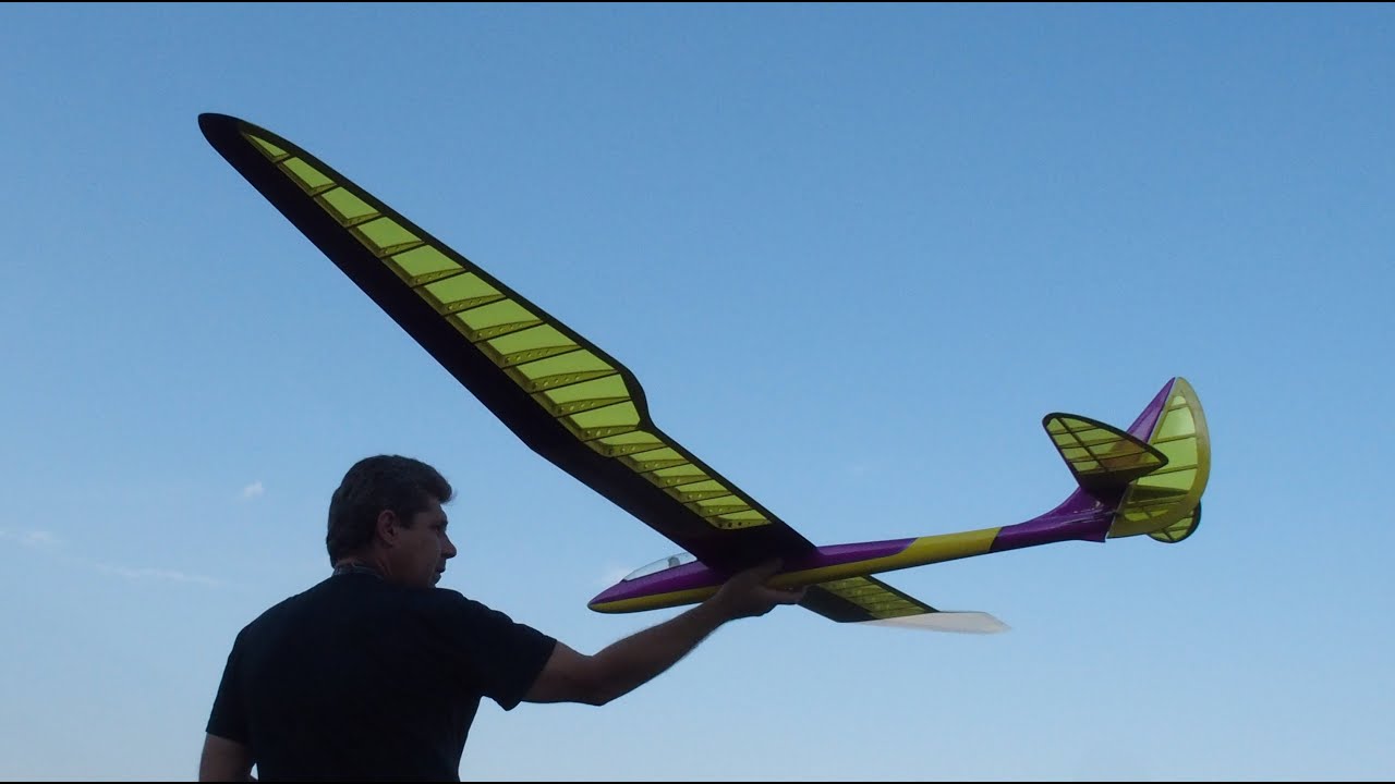 Rc glider Bird of Time - YouTube