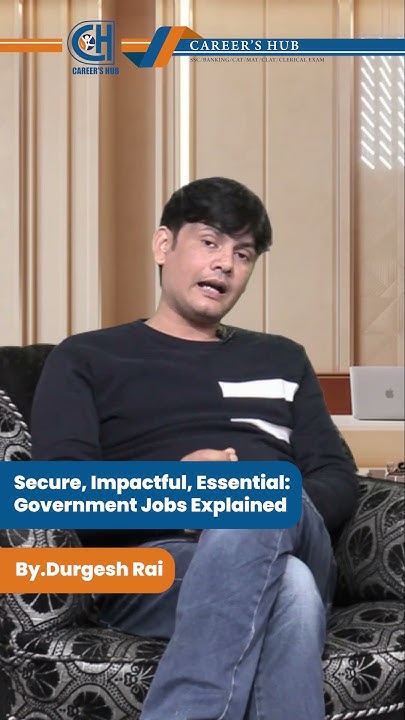 Why Government Jobs Matter | Dr. Durgesh Rai's Insights" #education #studytips #govtjobs - YouTube