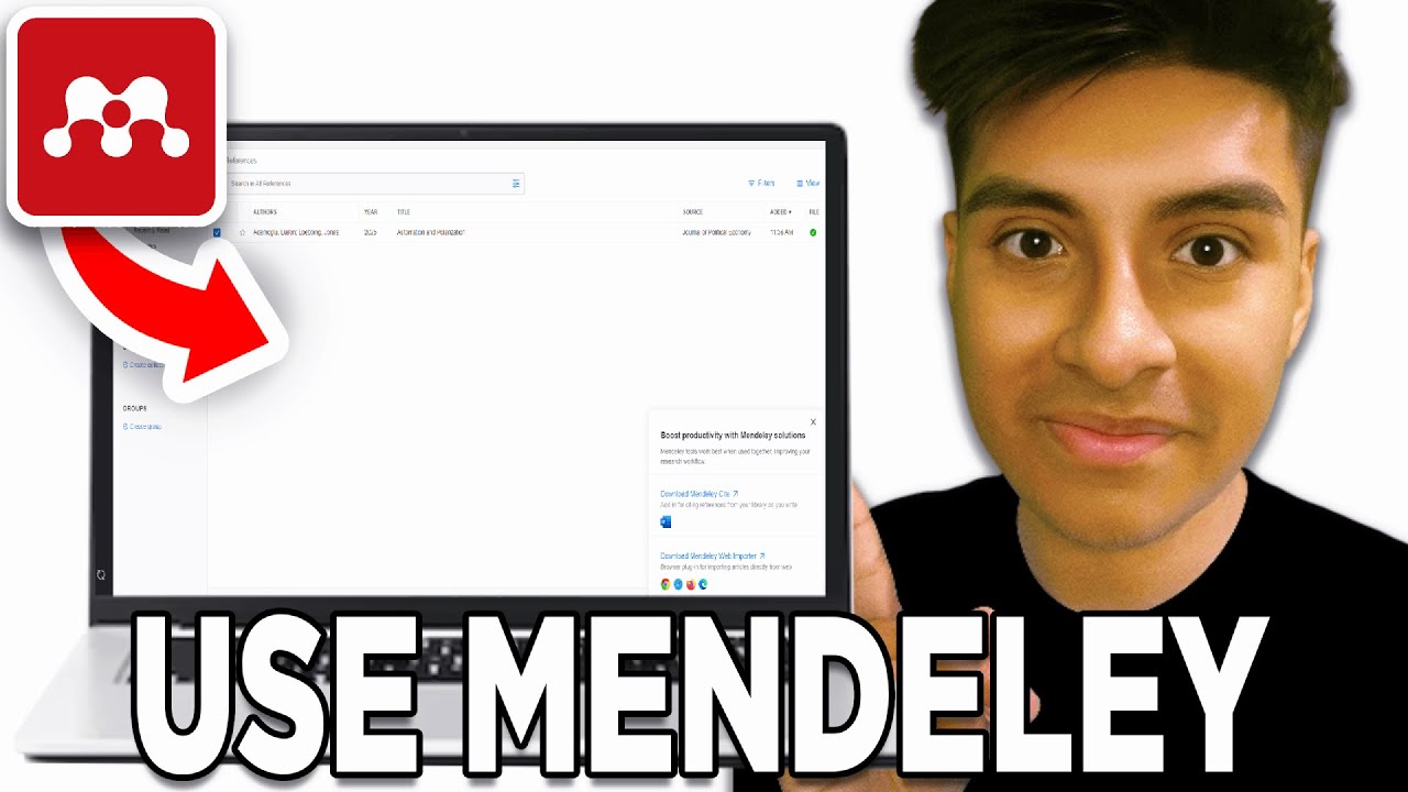 How To Use Mendeley For Citation And Referencing! - Tutorial - YouTube