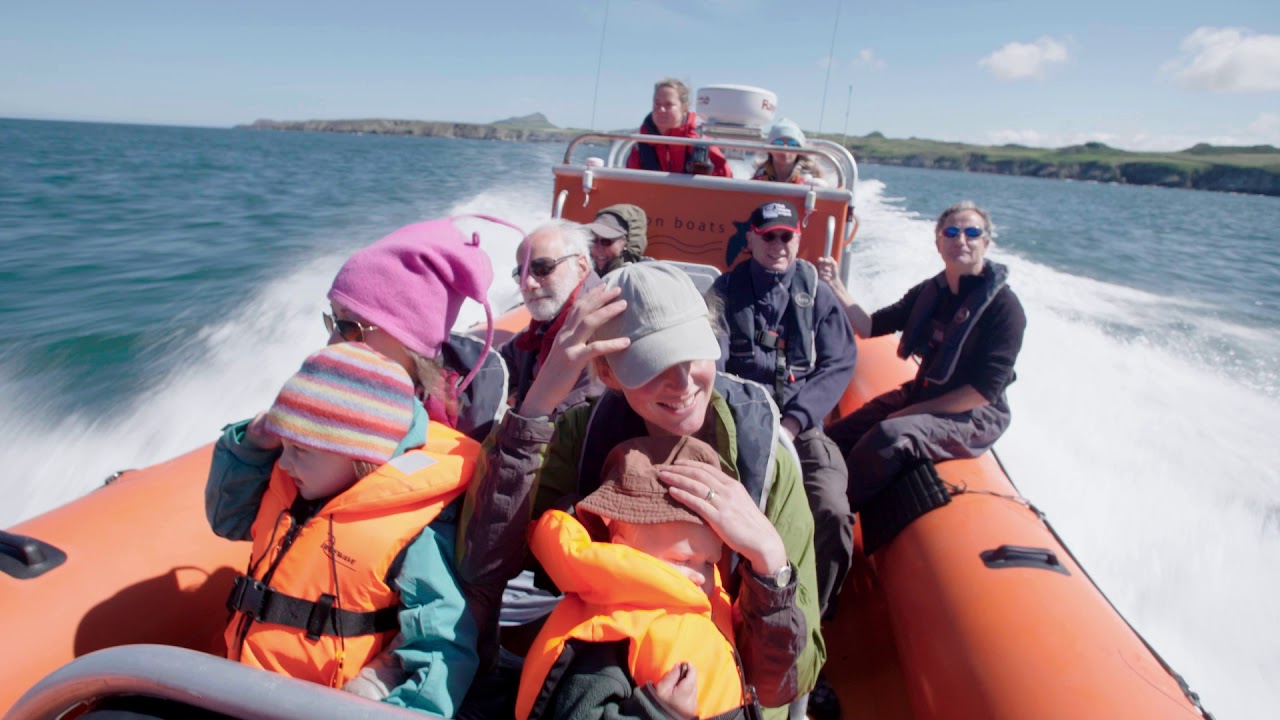 This is St Davids, a trip around Ramsey with skipper Ffion Rees of ...