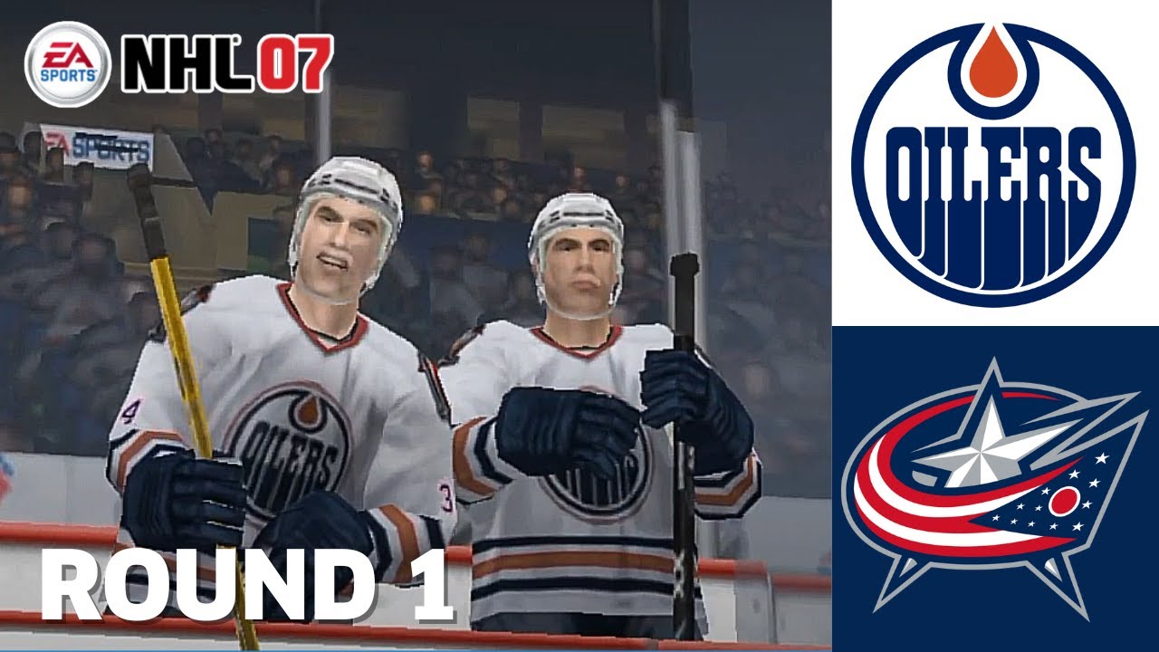 EDMONTON OILERS x COLUMBUS BLUE JACKETS | NHL knockout (Round 1) - YouTube
