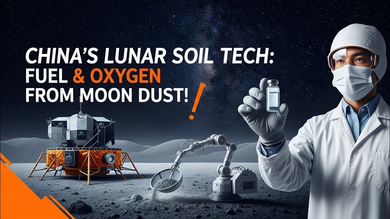 China's Lunar Soil Tech: Fuel & Oxygen from Moon Dust! - YouTube