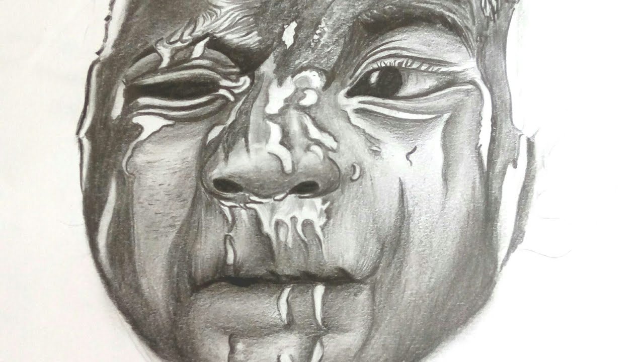 The Water Boy | Face Draw | Time Lapse video - YouTube