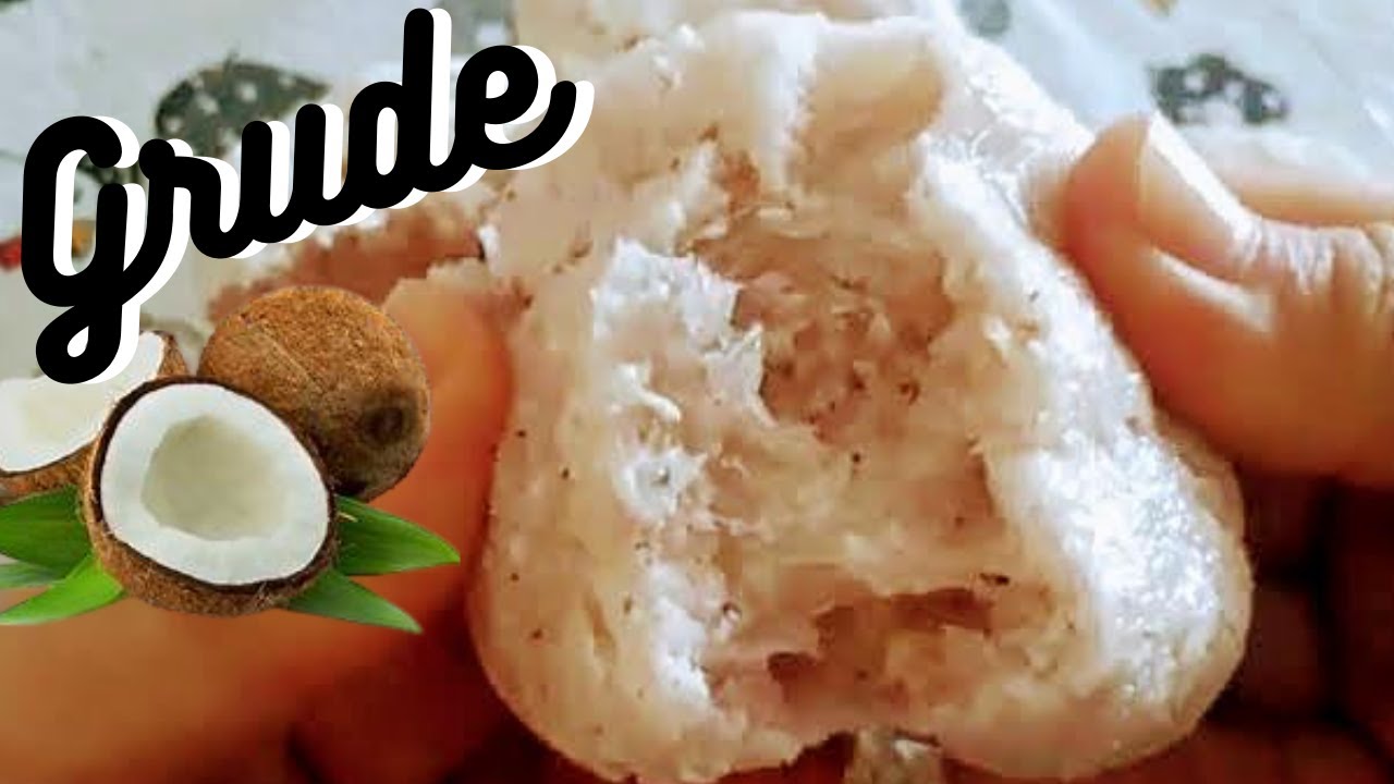 Como fazer GRUDE de GOMA de mandioca - YouTube