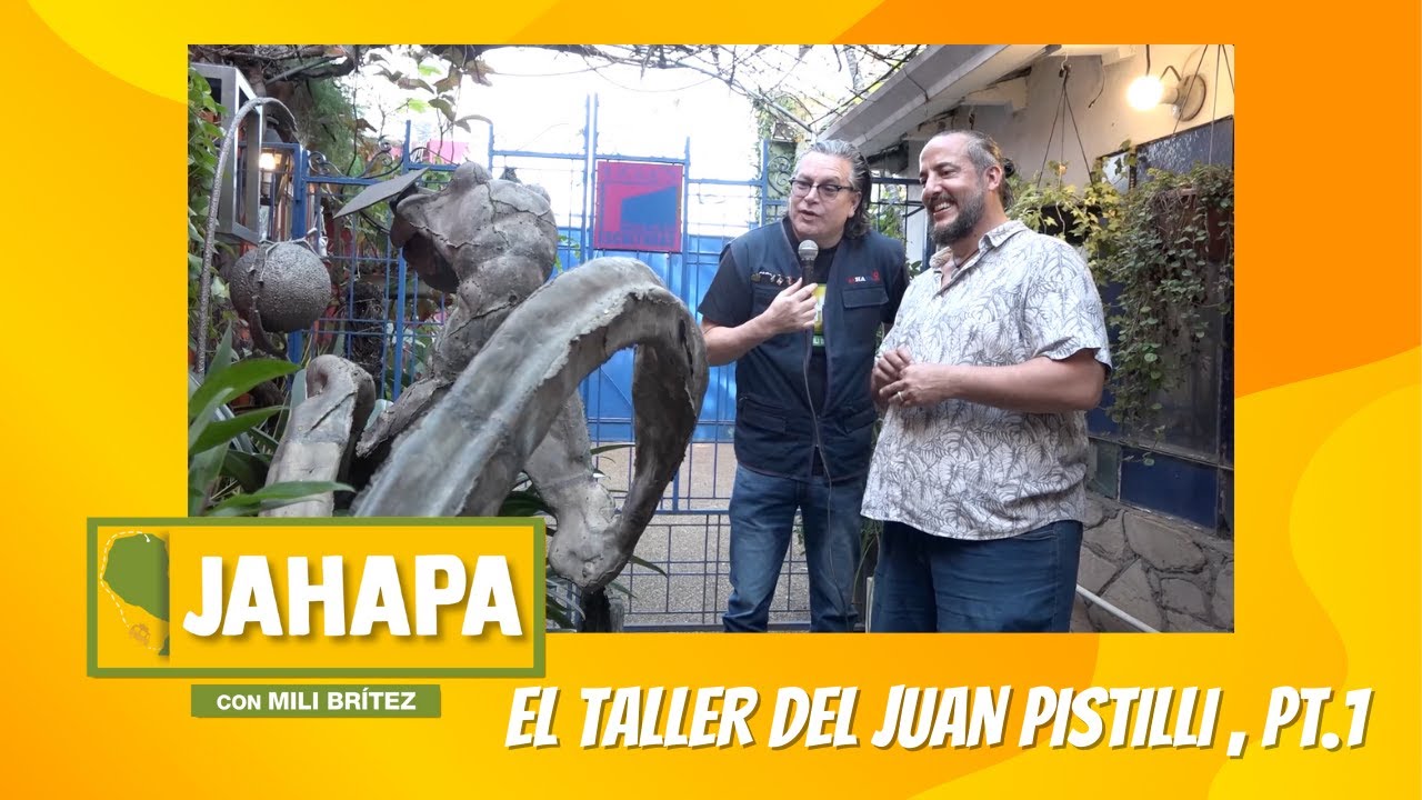 EL TALLER DEL ESCULTOR, JUAN PABLO PISTILLI (PARTE 1) - JAHAPA - YouTube