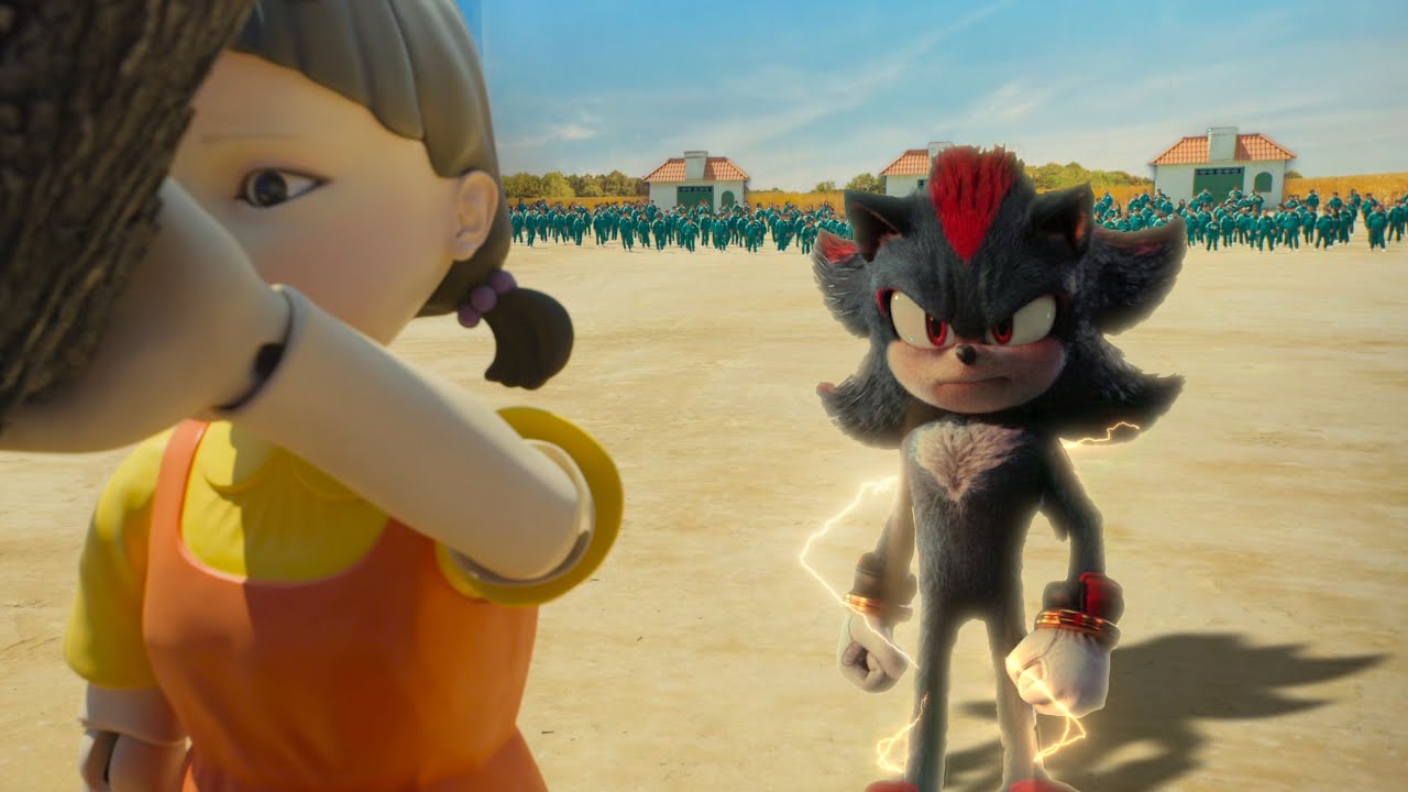 Shadow the Hedgehog in Squid Game - YouTube