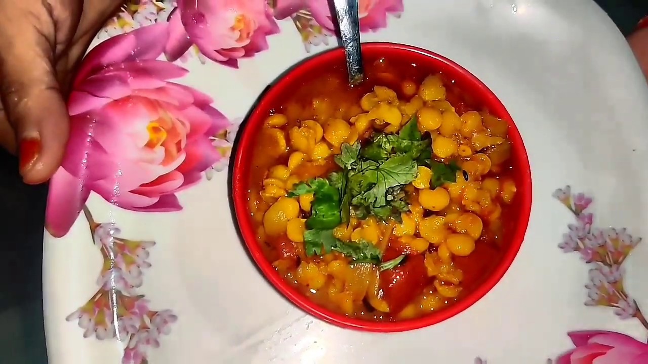 Tasty chana dal tadka - YouTube