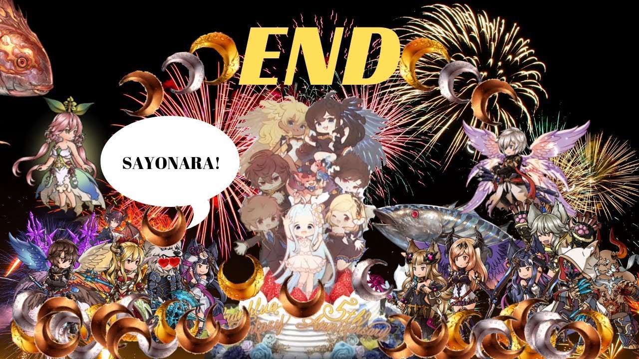 Granblue Fantasy: 5th anniversary Gacha FINALE! - YouTube