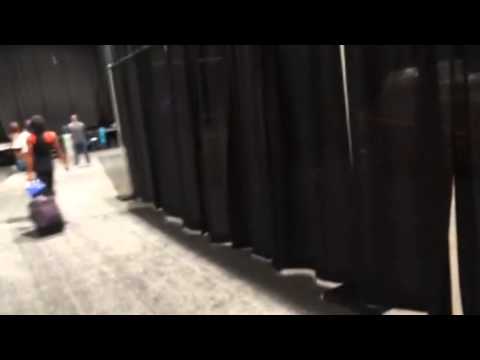 Backstage at the Olympia 2014