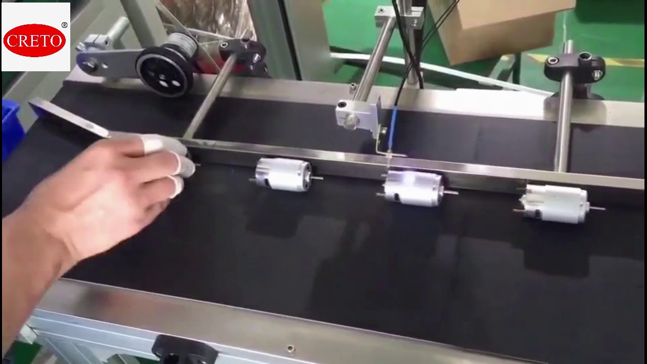 flight line laser marking machine - YouTube