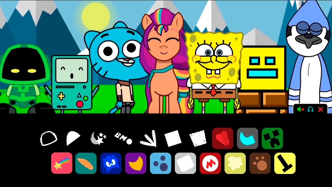 Sprunki MIX – Tooniverse Squid Circus - YouTube