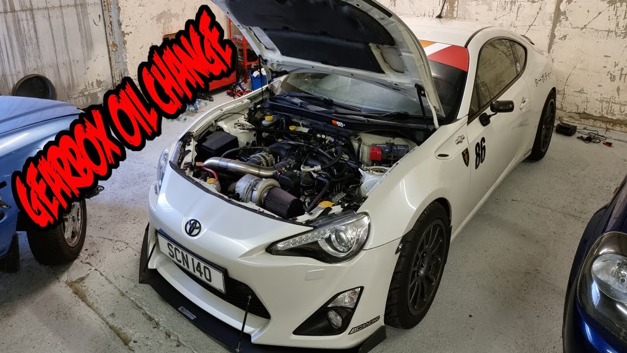 How to change the gearbox oil on a Toyota GT86 or Subaru BRZ - YouTube