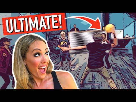 ULTIMATE 4 Square! 🟦🟥🟦🟥 FUN Pre-Service Youth Group Games!