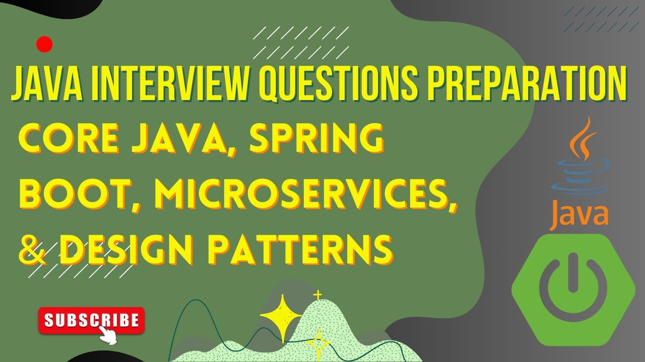 Java Interview Preparation Questions And Answers V 1 Dev Bnayak Youtube
