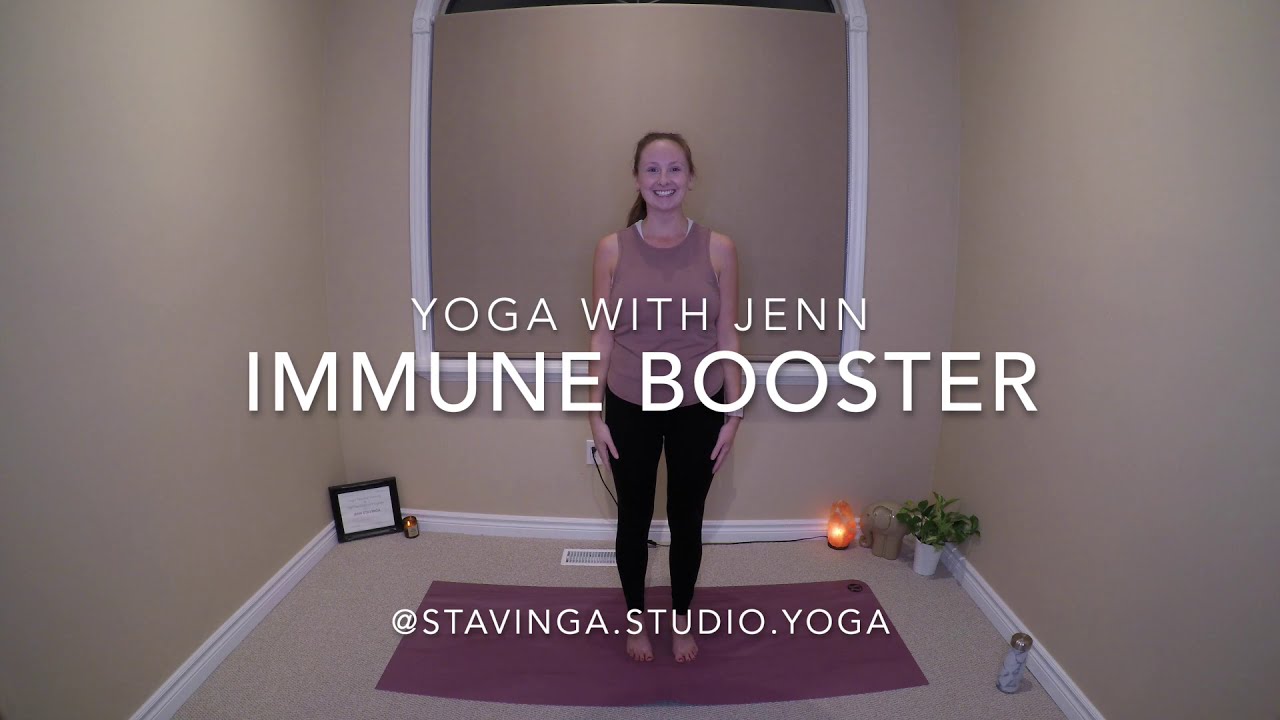 Yoga with Jenn - Immune Booster - YouTube