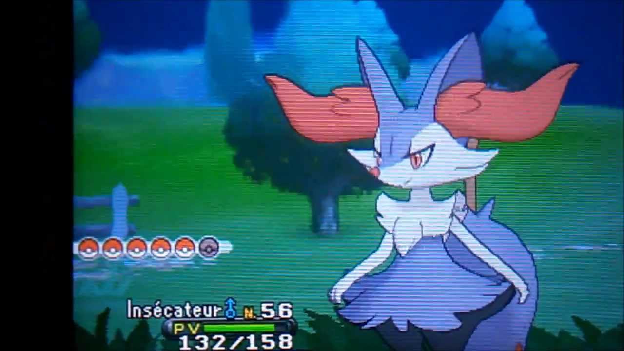 Roussil shiny en 666 rencontre/ shiny Braixen in 666 encounters. le ...