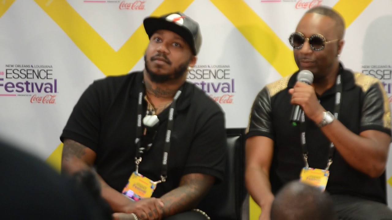 Essence Festival 2018 Michael Keith & Slim of 112 in Press Room - YouTube