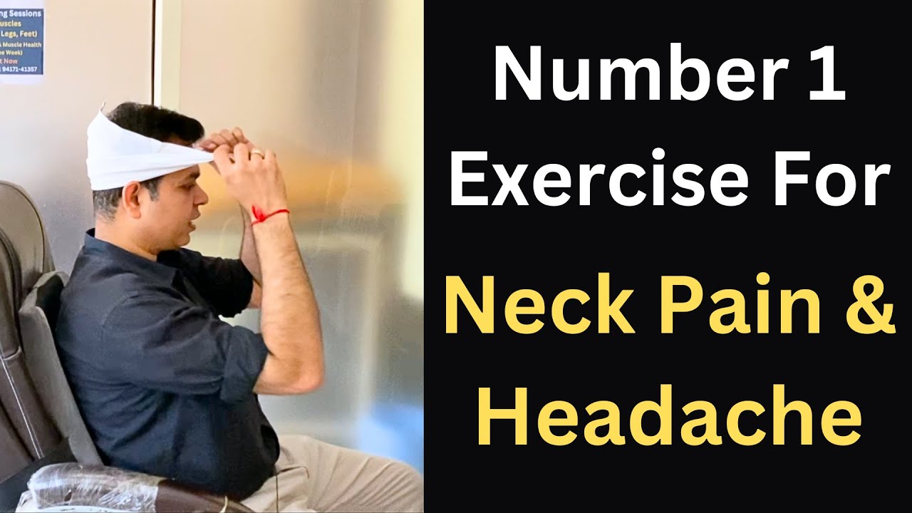 Best Exercise for Neck Pain and Headache, Cervical Spondylosis, Neck ...