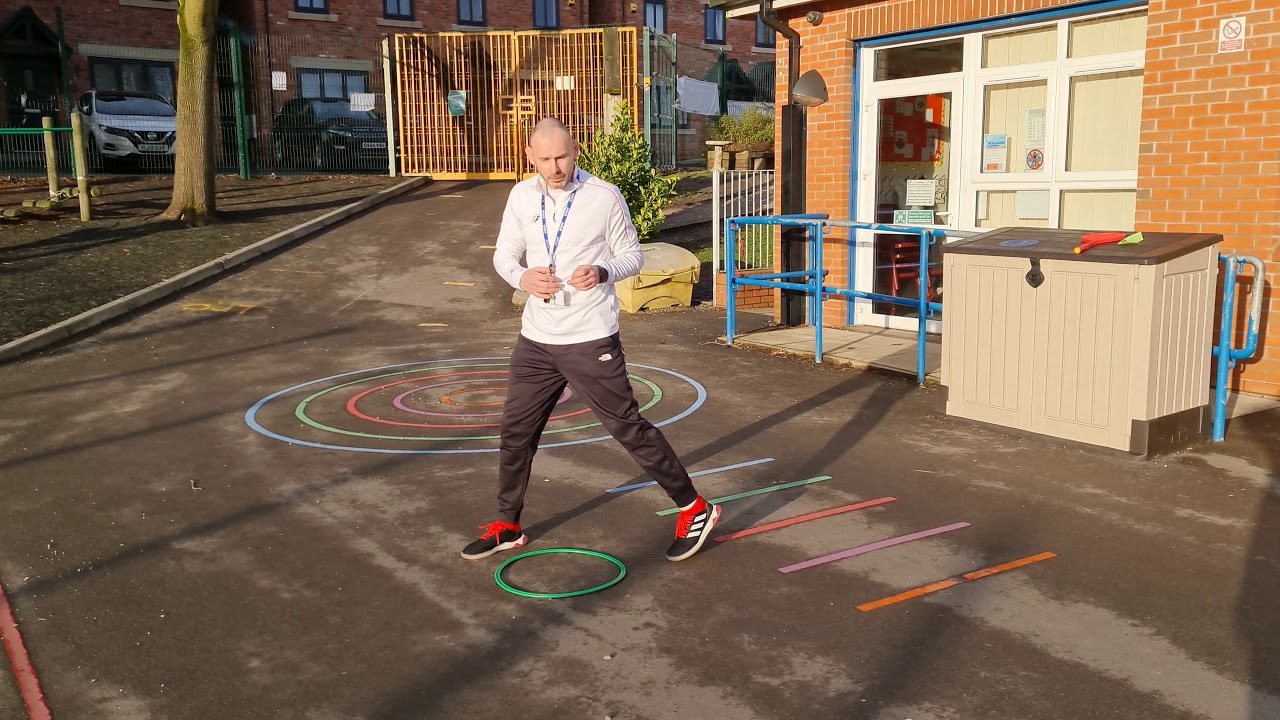Step In, Step Out (60 seconds) PE Challenge - YouTube