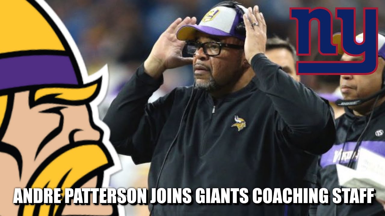 Andre Patterson Joins Giants as Defensive Line Coach - YouTube