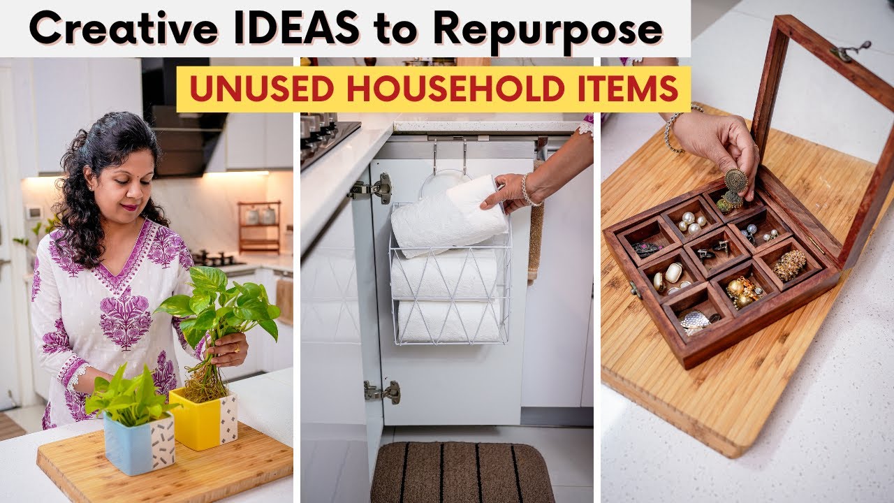 Creative IDEAS to Repurpose Unused Household Items | Good Use of Old ...