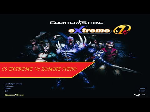 Counter Strike Extreme V7 Zombie Hero Gameplay