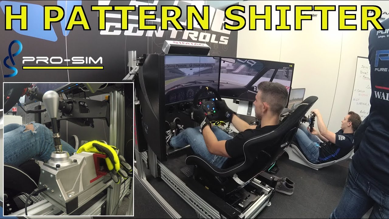 1600€ Pro-Sim H Pattern Shifter Test + Simtag Motion Simulator & Cube ...
