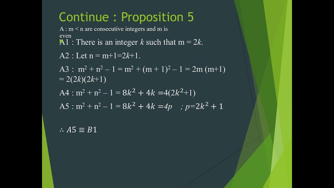 Quantifiers 1: The construction Method proposition 5 - YouTube