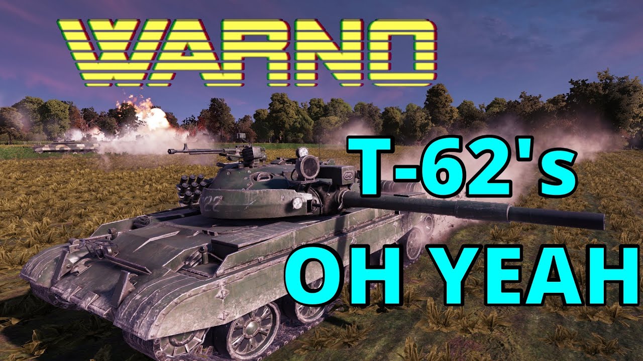 HEARD YOU LIKE T-62's | WARNO | Map: IRON WATERS | 10v10 Multiplayer Gameplay Brawl - YouTube