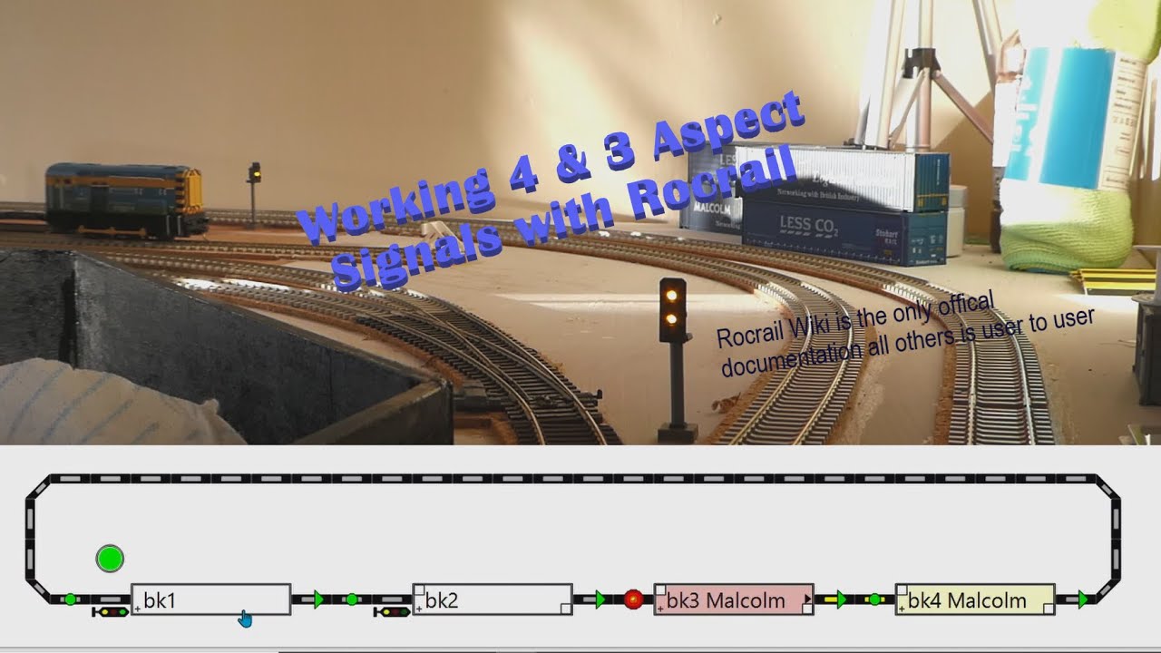 Working 4 & 3 Aspect Signals - YouTube