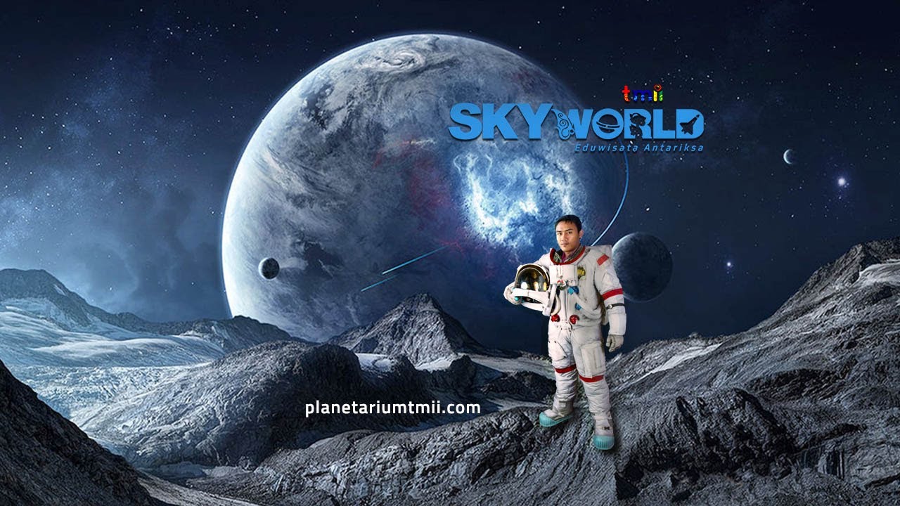 Anjungan SKYWORLD TMII Planetarium Taman Mini Indonesia Indah Indonesia Jakarta - YouTube