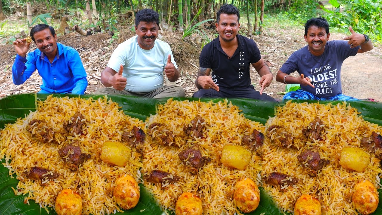 Duck meat Biryani recipe | Village style cooking duck biryani in Matka ...