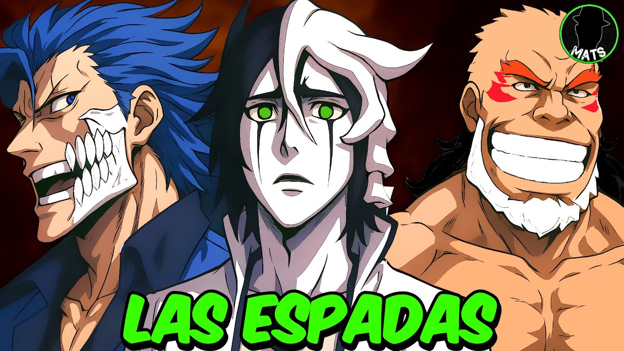 ¡EL PODER de las 12 ESPADAS de SOSUKE AIZEN en Bleach! - YouTube