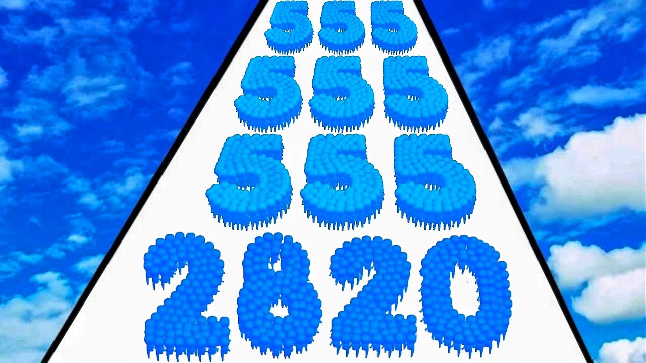 Number Running Game vs Crowd Number Run 3D - ASMR Gameplay Video ...