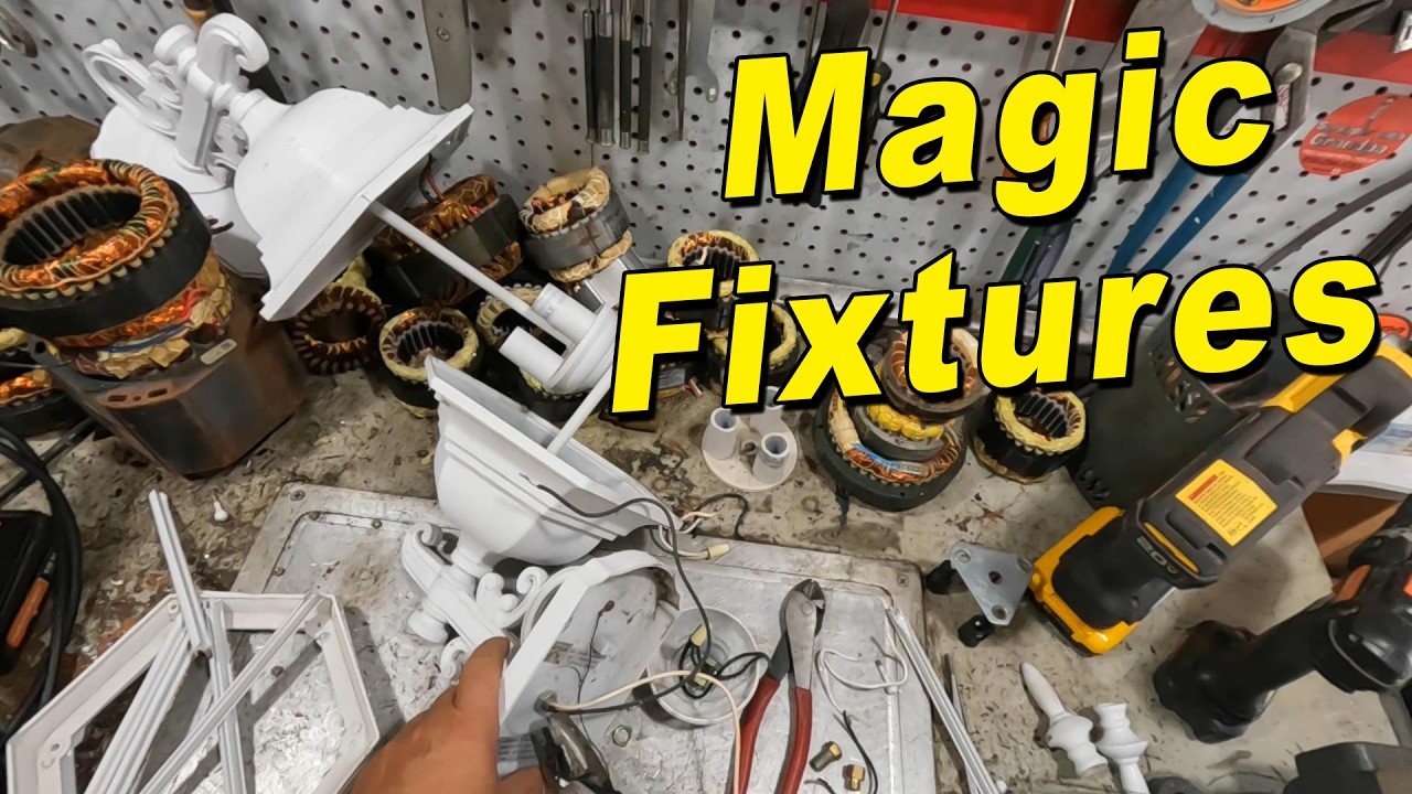 Scrapping Aluminum Light Fixtures | Plus, Huge News! - YouTube
