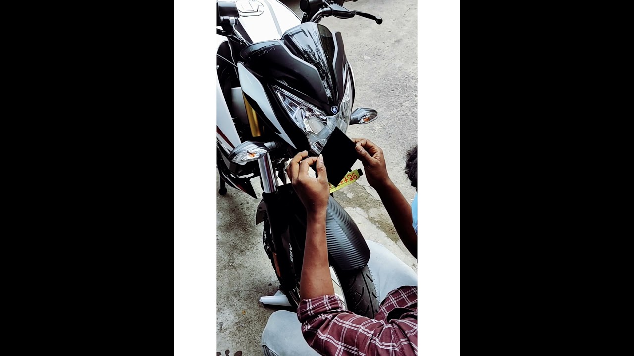 NS 200 stickering .STICKER modification in ns200 #bajaj #ns200 # ...