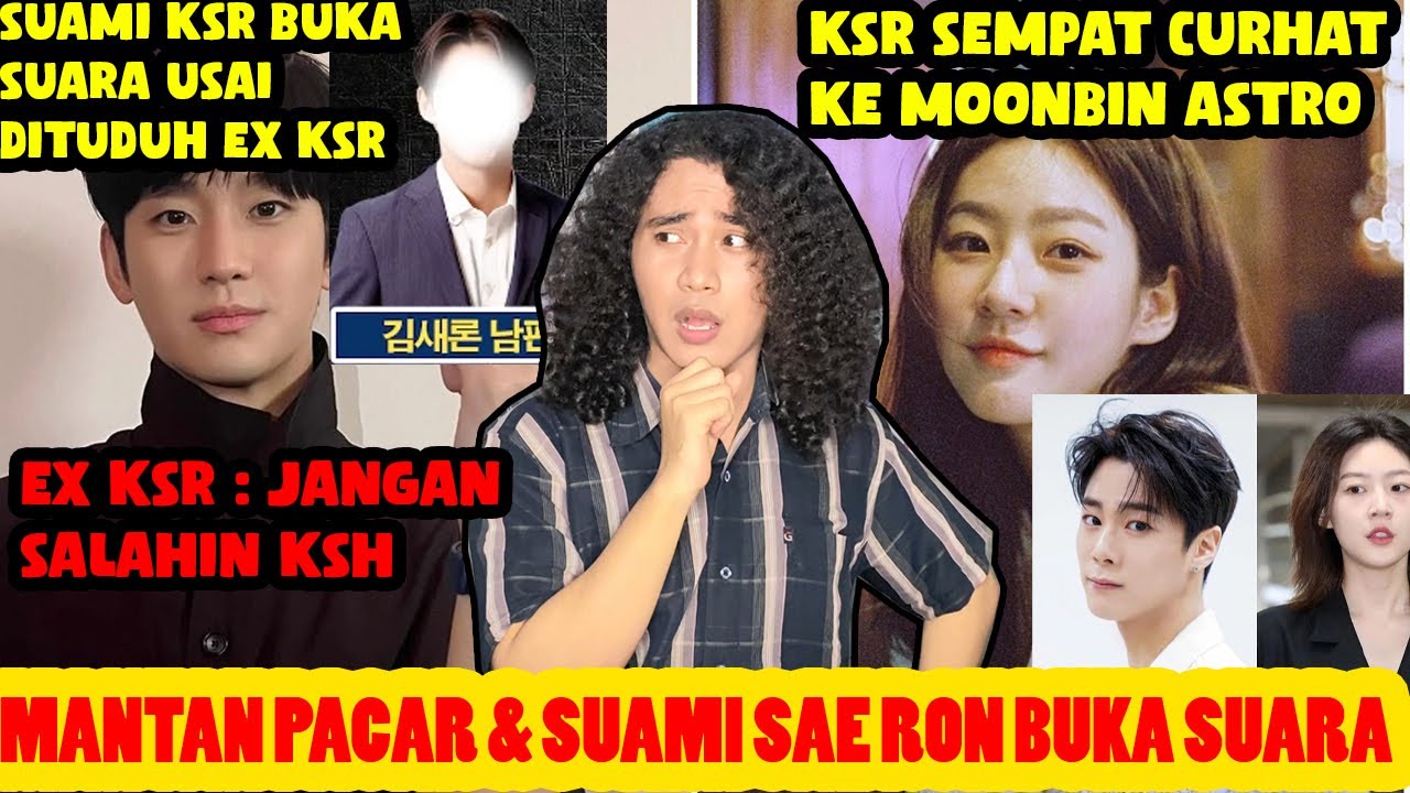 Kim Sae Ron Curhat Ke Moonbin Astro? | Mantan Pacar dan Suami Kim Sae Ron Buka Suara - YouTube