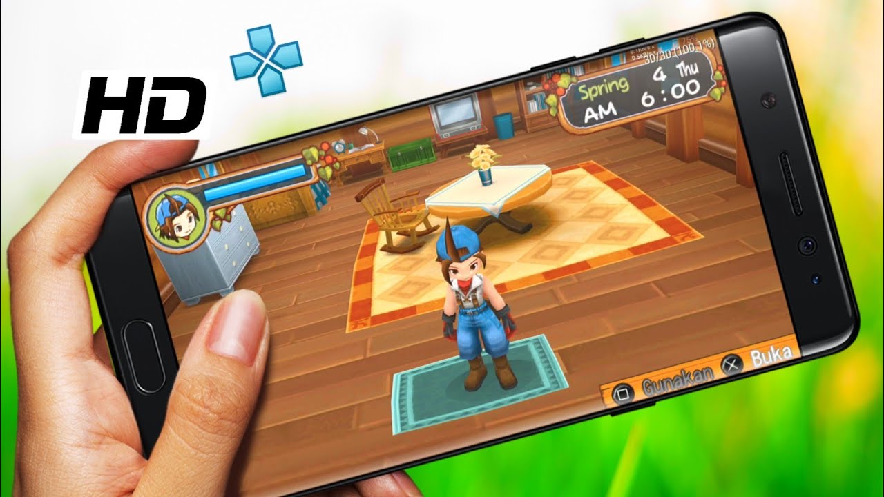 Ultimate PPSSPP Gameplay Showcase: Harvest Moon: Hero of Leaf Valley in ...