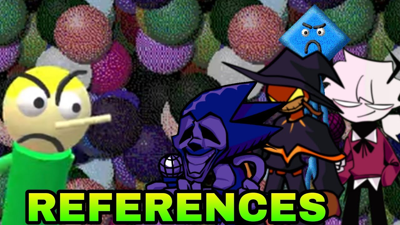 FNF FEROCIOUS REFERENCES - YouTube