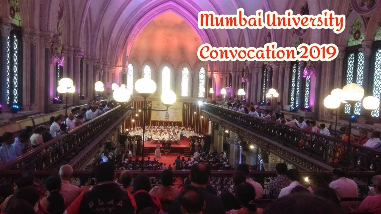 Mumbai University Convocation 2019 || 26/11/2019 || - YouTube