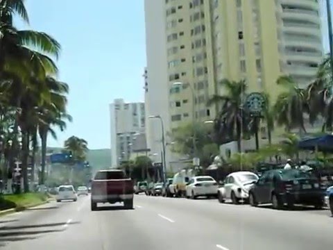 RECORIDO POR LA COSTERA MIGUEL ALEMAN, ACAPULCO - YouTube